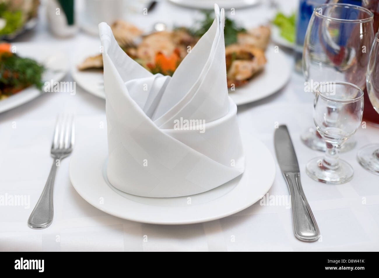 dinner is served Stock Photo - Alamy