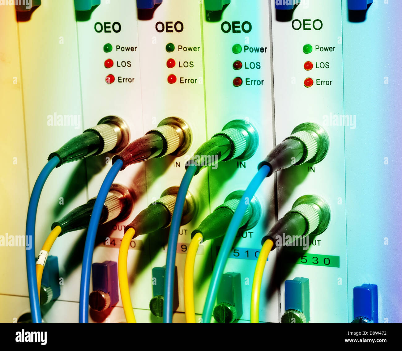 communication and internet network server room Stock Photo - Alamy