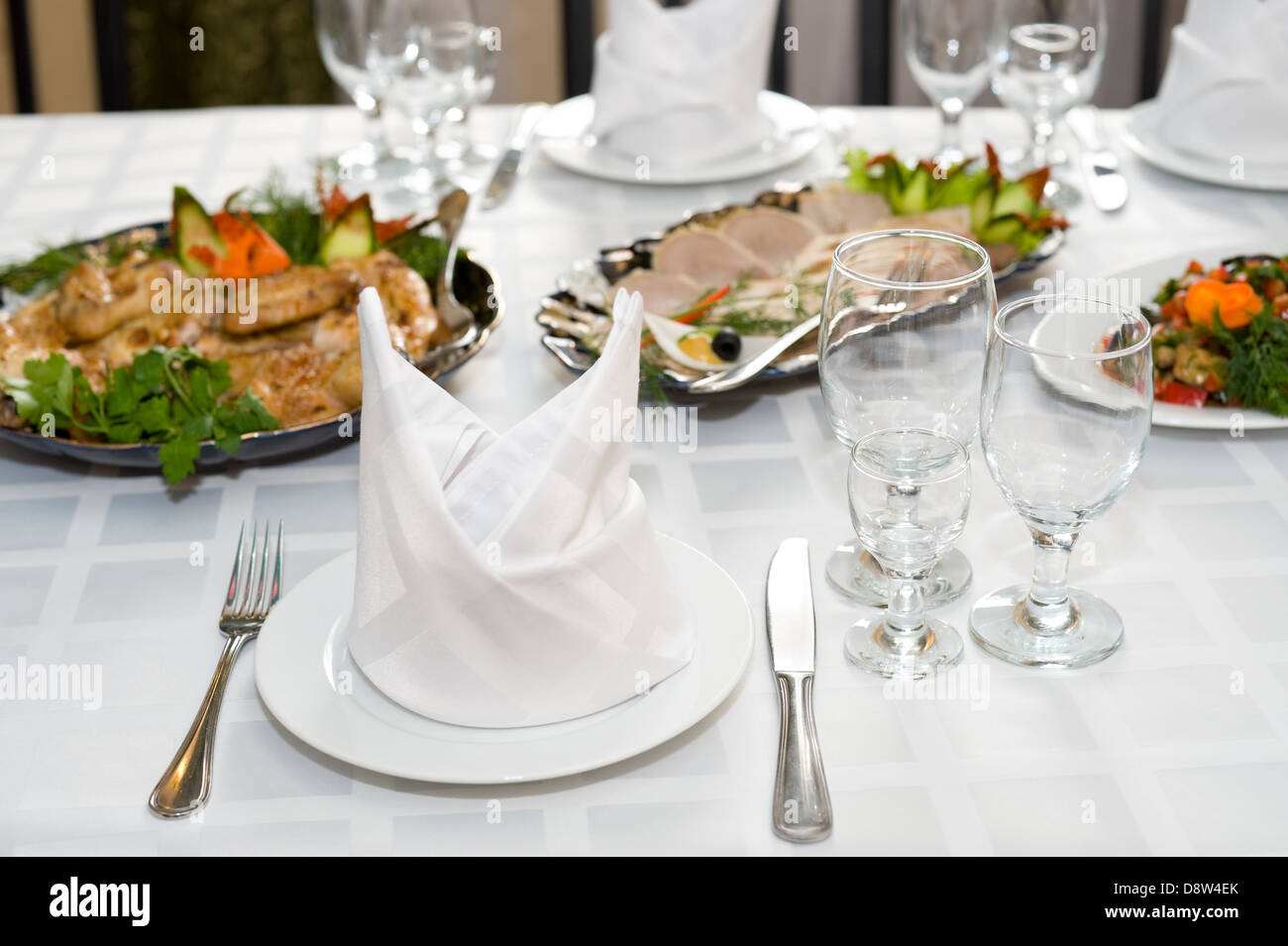 dinner is served Stock Photo - Alamy