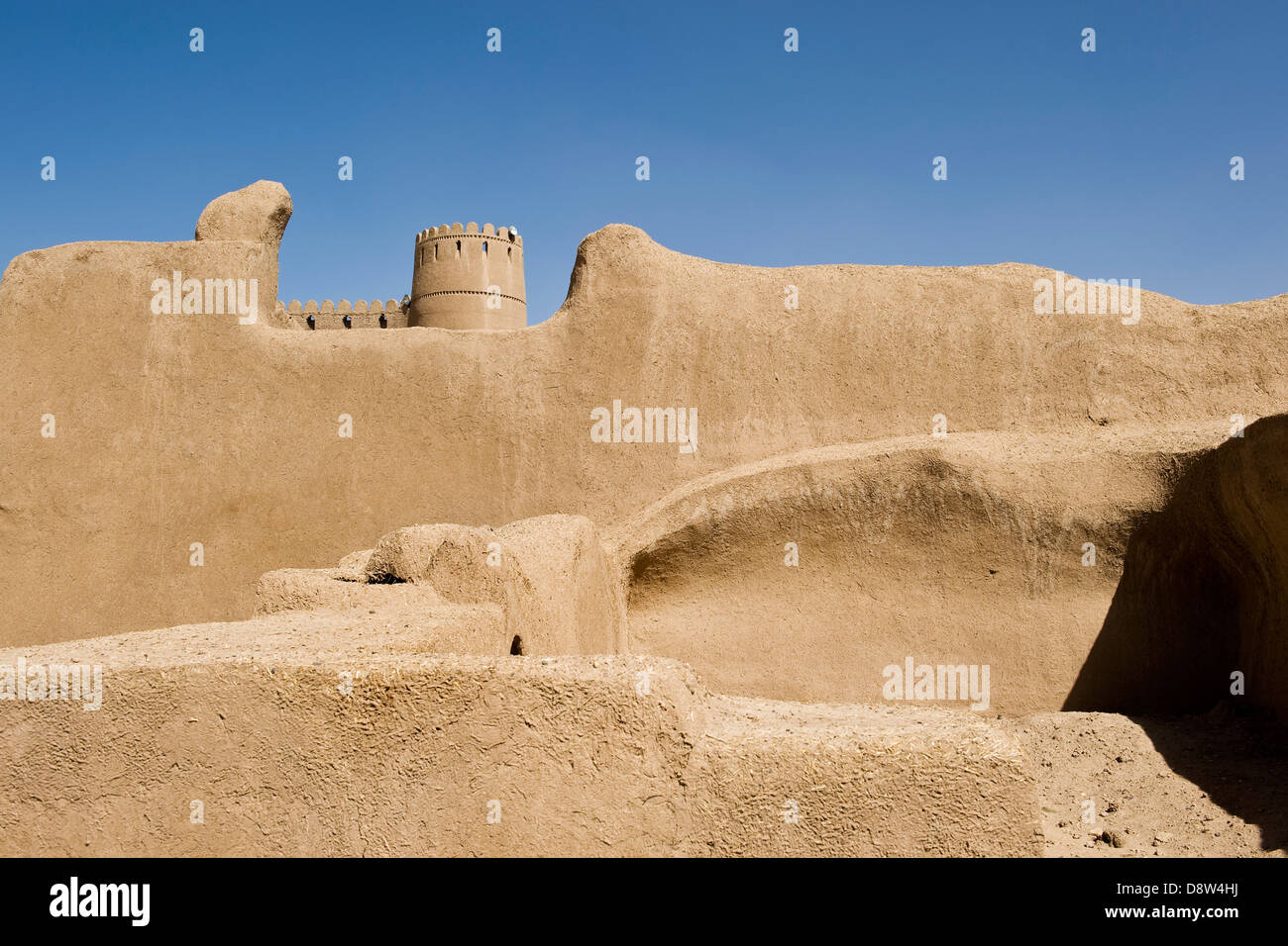Iran, Rayen, Arg E Rayen citadel Stock Photo - Alamy