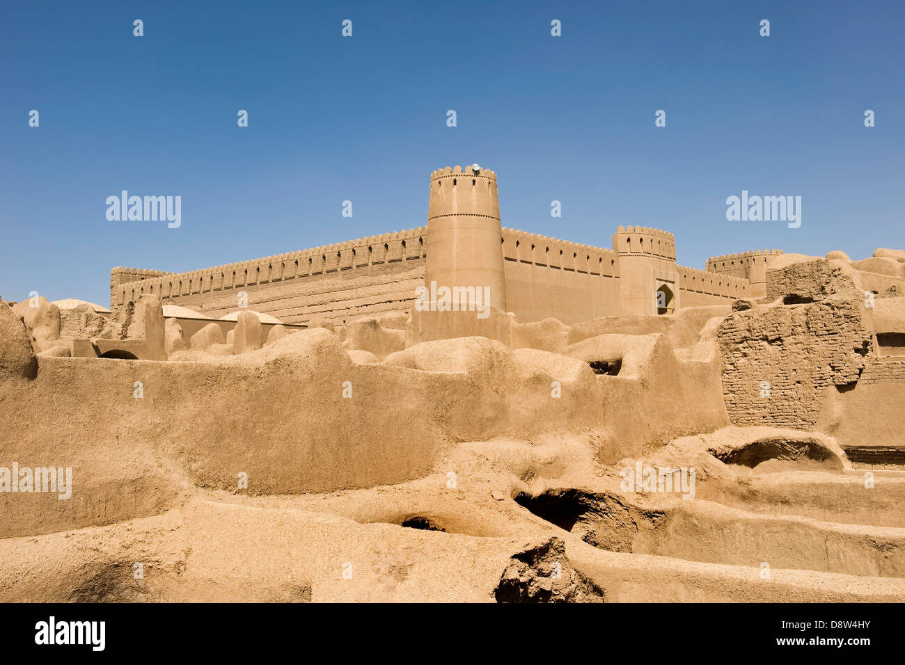 Iran, Rayen, Arg E Rayen citadel Stock Photo - Alamy