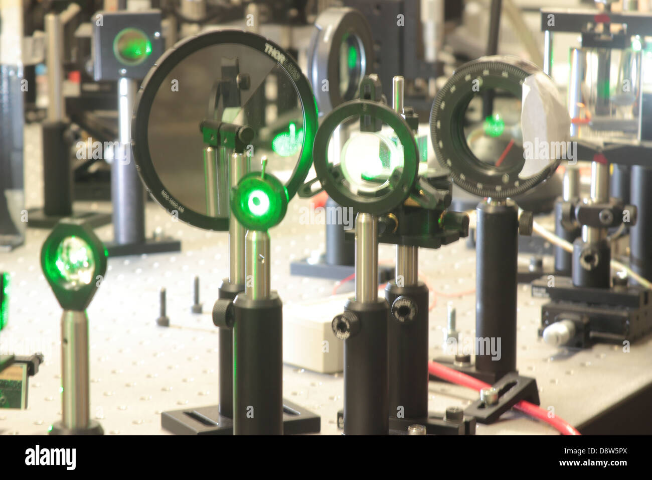 laser scientific optical system for research on crystals properties ...