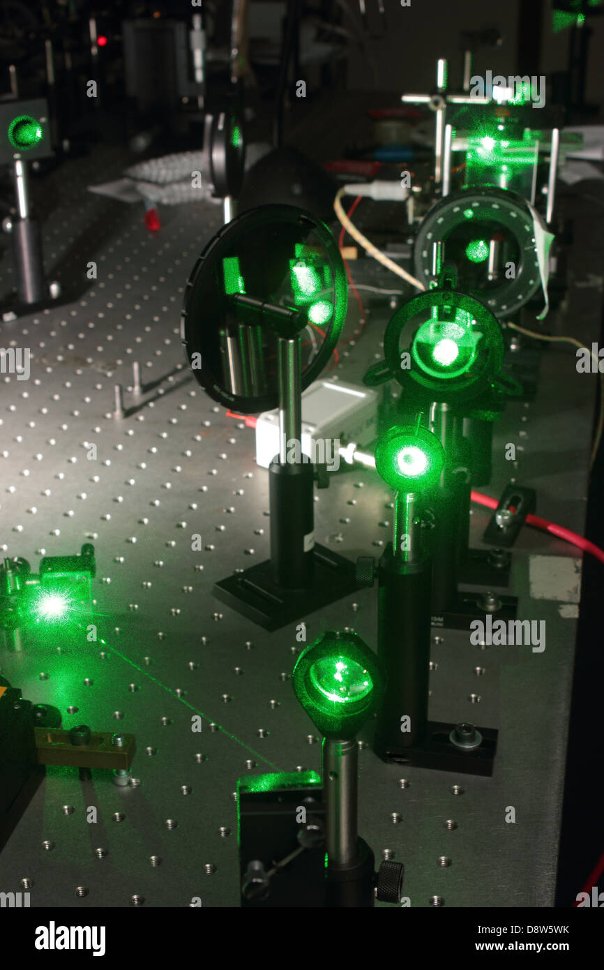 Laser diffraction experiment hi-res stock photography and images - Alamy