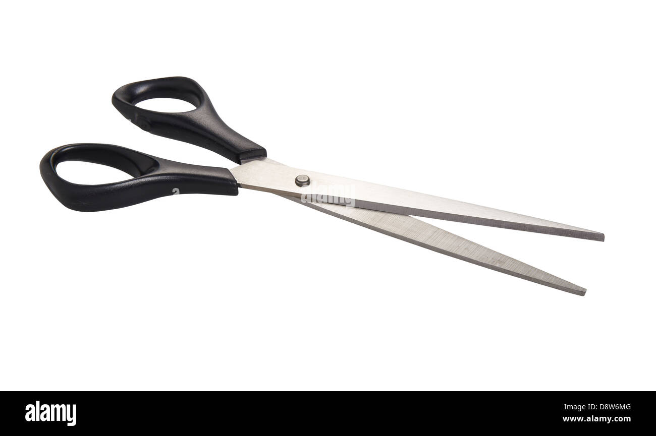 Scissors. Object is isolated on white background without shadows Stock ...