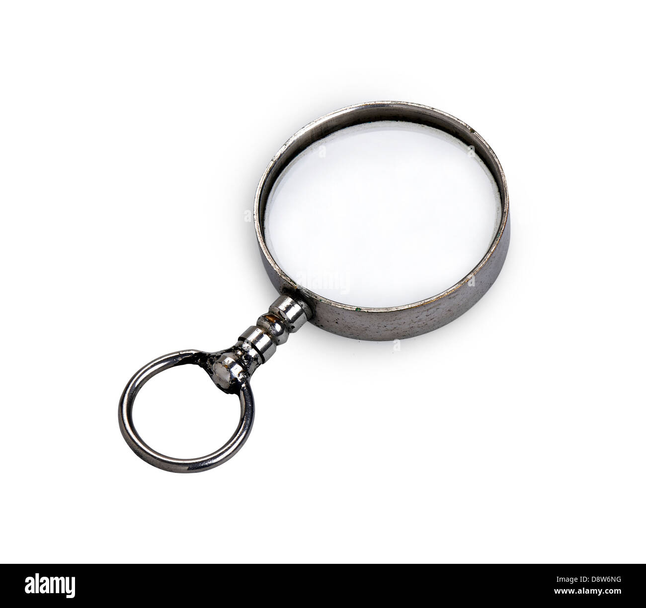 magnifying glass isolated with clipping path Stock Photo - Alamy