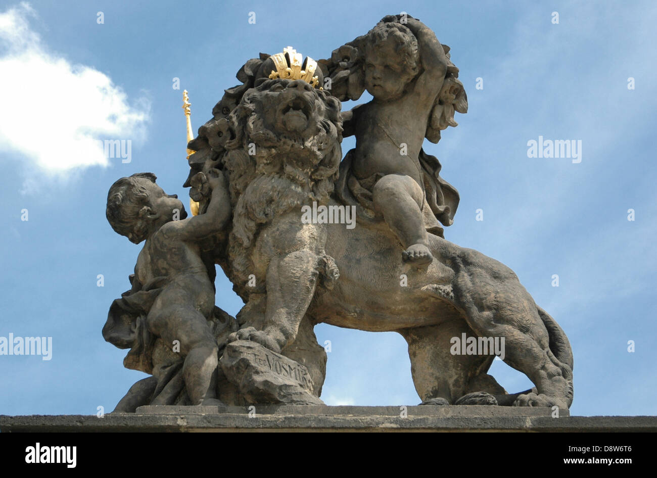 Czech lion hi-res stock photography and images - Alamy
