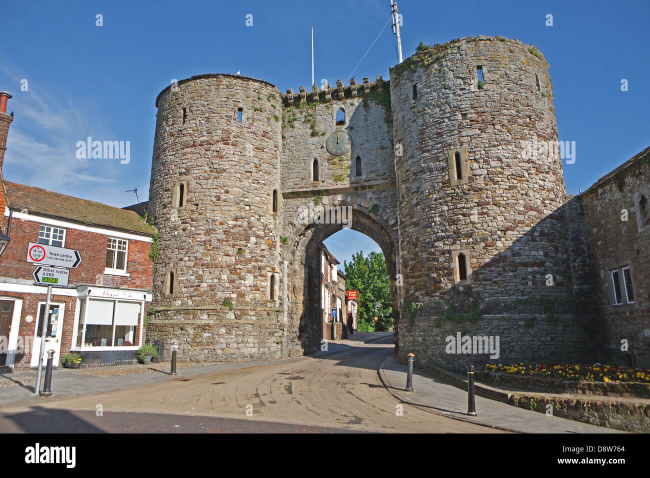 The Landgate is the last remaining of two gates built to defend Rye ...