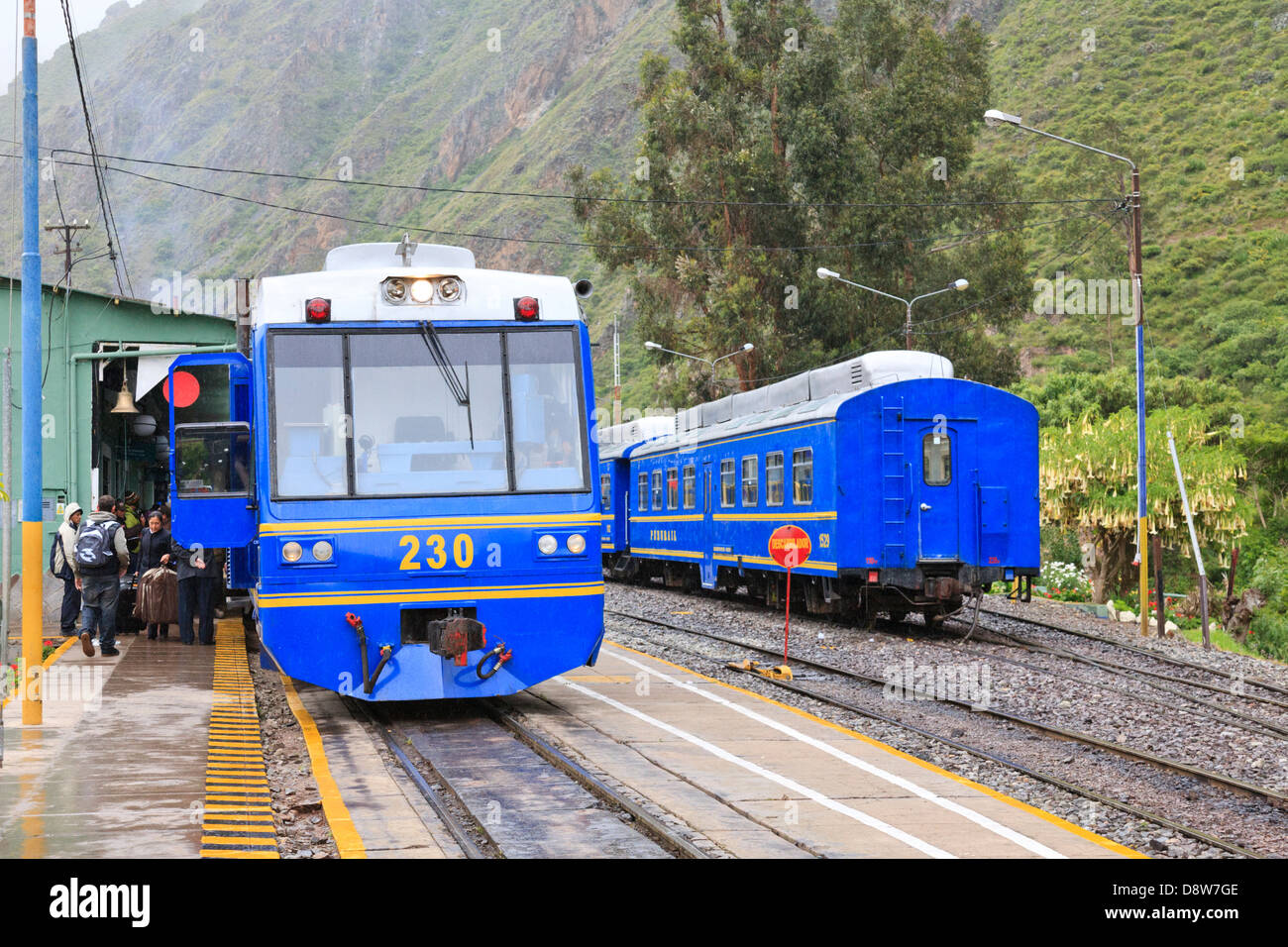 Ollantaytambo, Train Station, PeruRail, Train to Machu Picchu, Peru ...