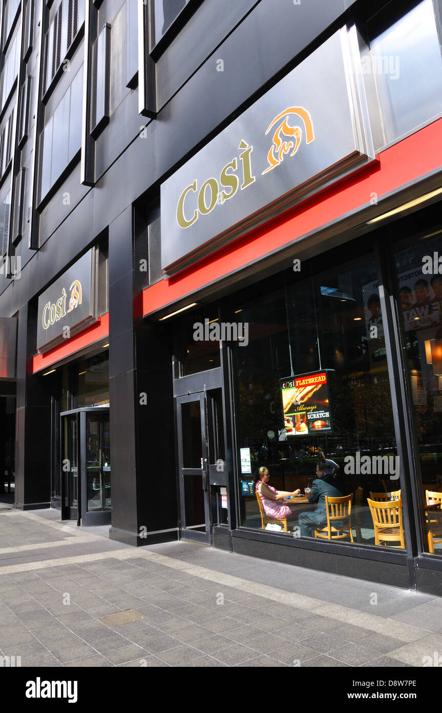 Cosi cafe new york usa hi-res stock photography and images - Alamy