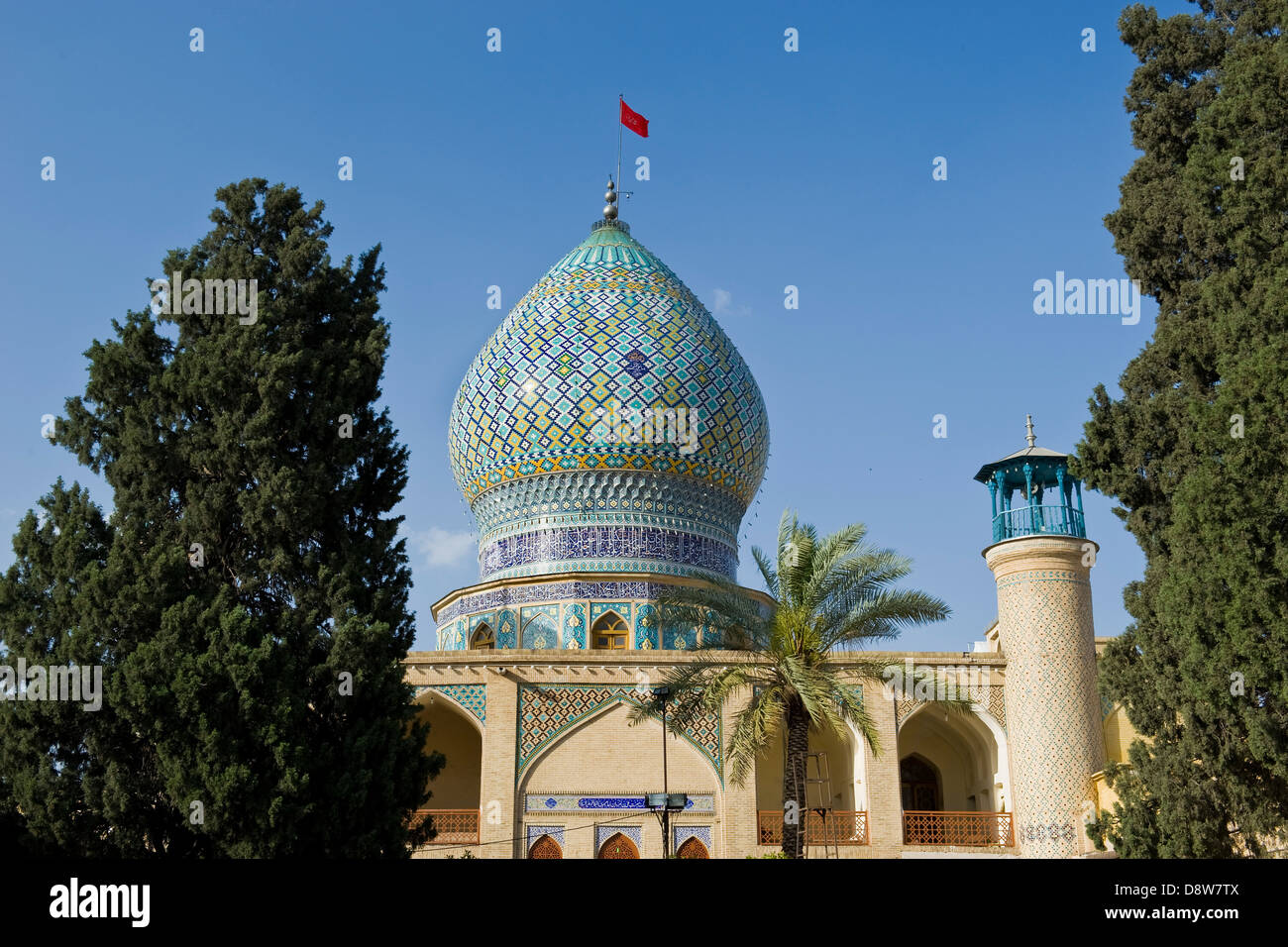 Iran, Shiraz, Aliebne Hamze Shrine Stock Photo - Alamy