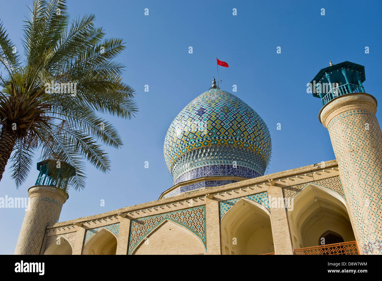 Iran, Shiraz, Aliebne Hamze Shrine Stock Photo - Alamy