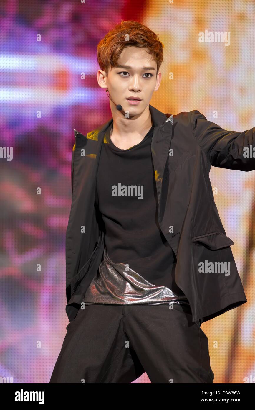 Boy group EXO attended Youth Music Festival in Seoul, South Korea on ...