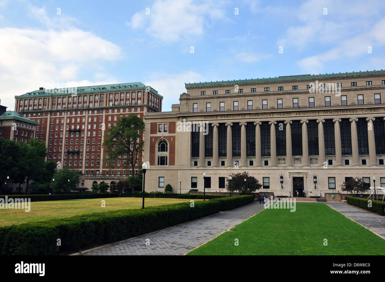 Columbia University campus, New York City, USA Stock Photo - Alamy