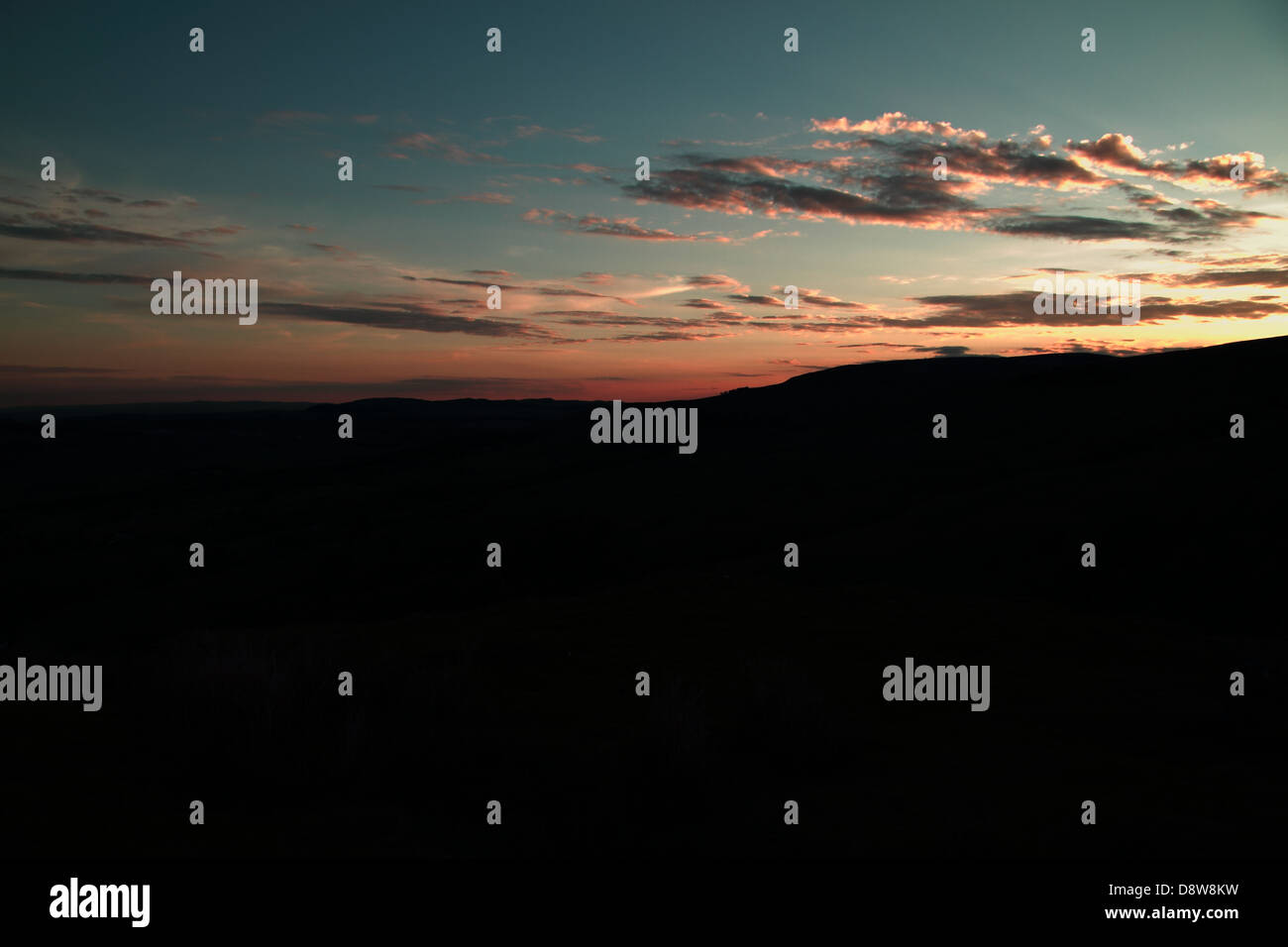 Sunset with foreground hi-res stock photography and images - Alamy