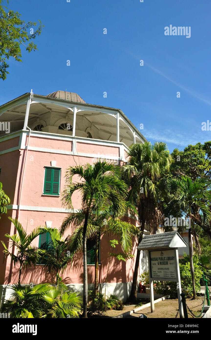 Public library in Nassau, Bahamas Stock Photo - Alamy