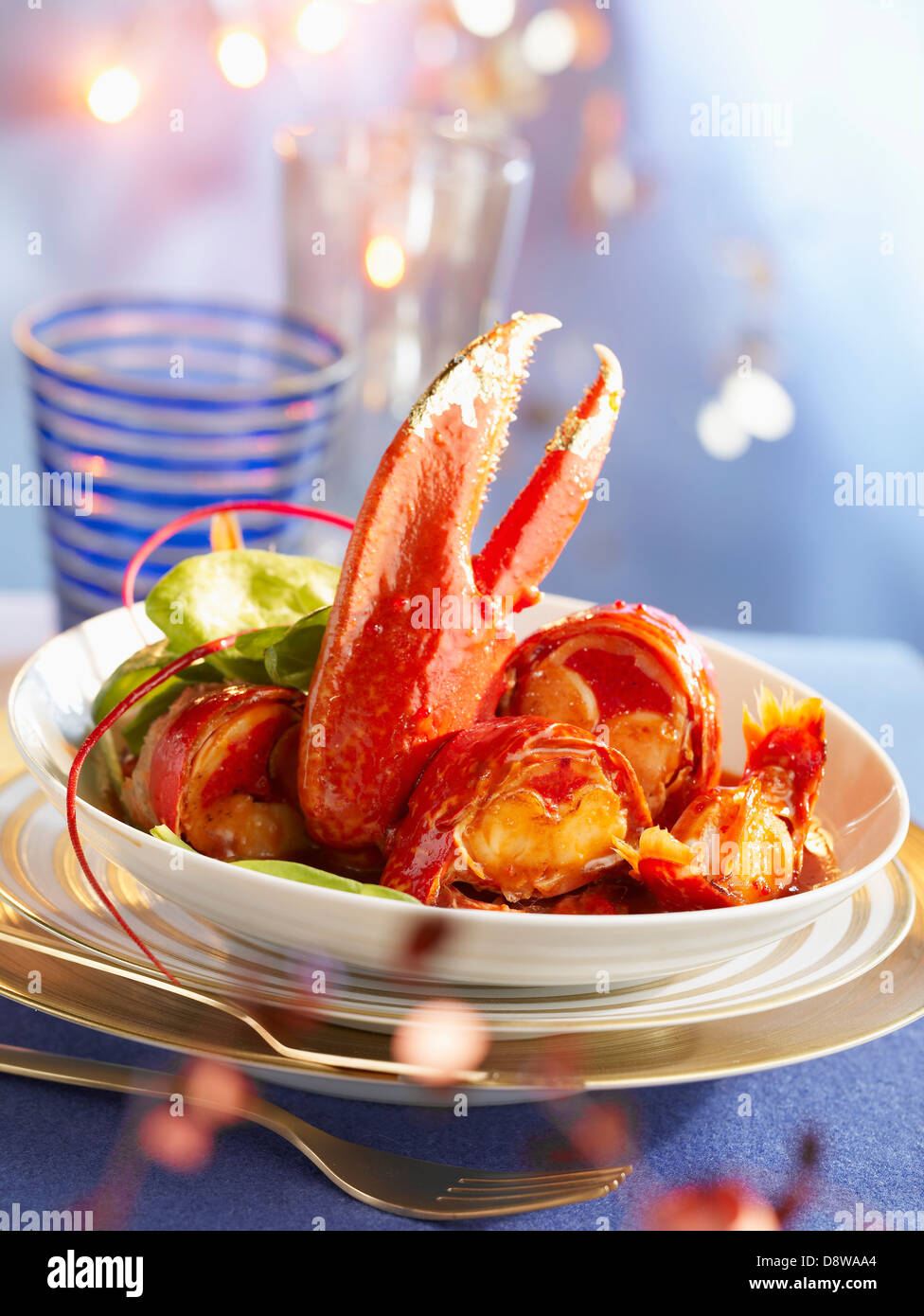 Lobster à l'armoricaine Stock Photo - Alamy