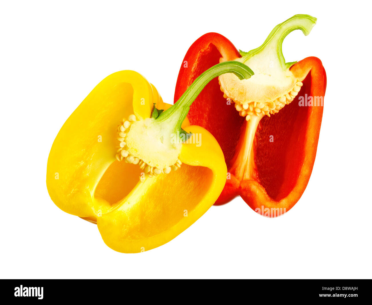 Half a red pepper hi-res stock photography and images - Alamy