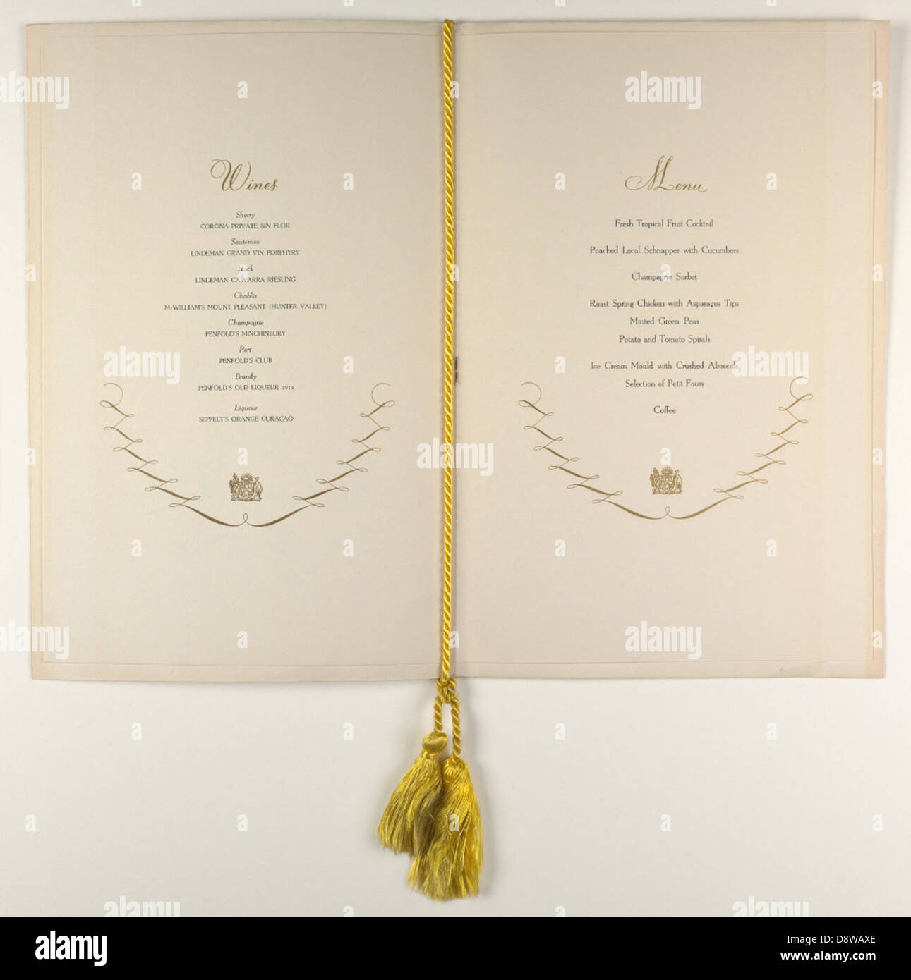 Queen state dinner 1954 hi-res stock photography and images - Alamy