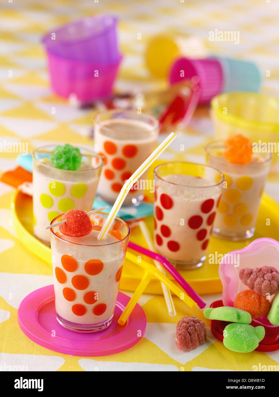 Milkshakes hi-res stock photography and images - Alamy