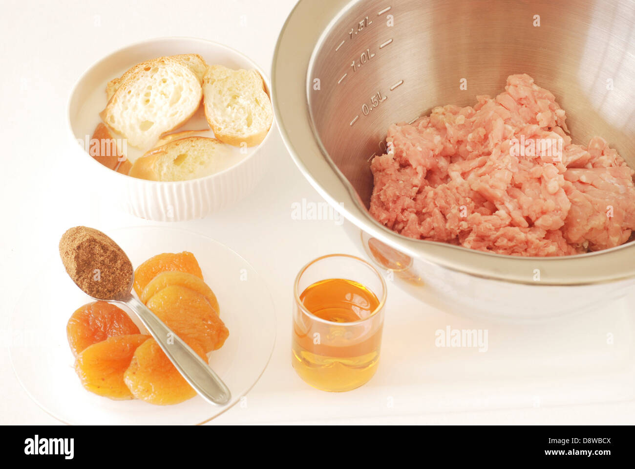 Preparing the stuffing Stock Photo - Alamy