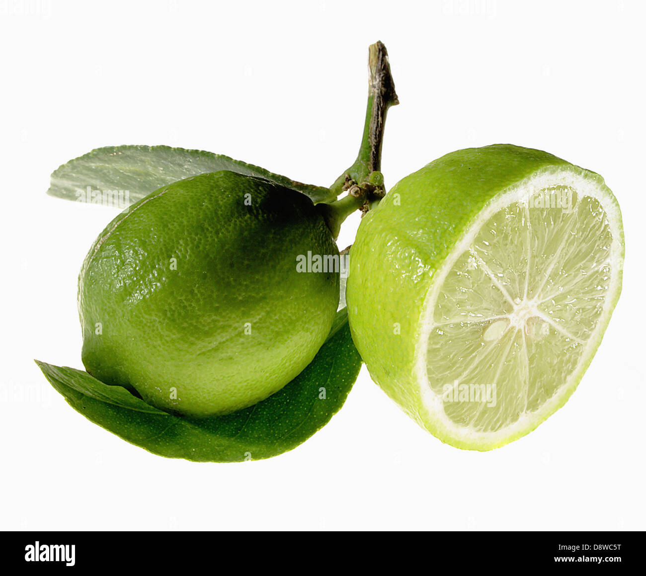 Chopped limes hi-res stock photography and images - Alamy