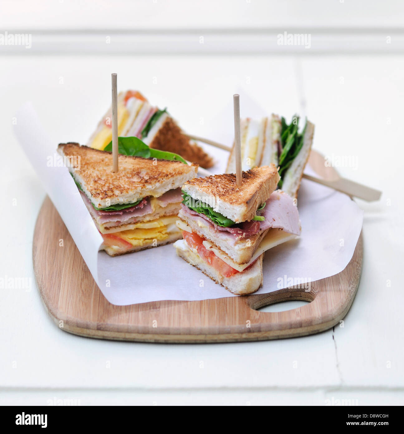 Club sandwiches hi-res stock photography and images - Alamy