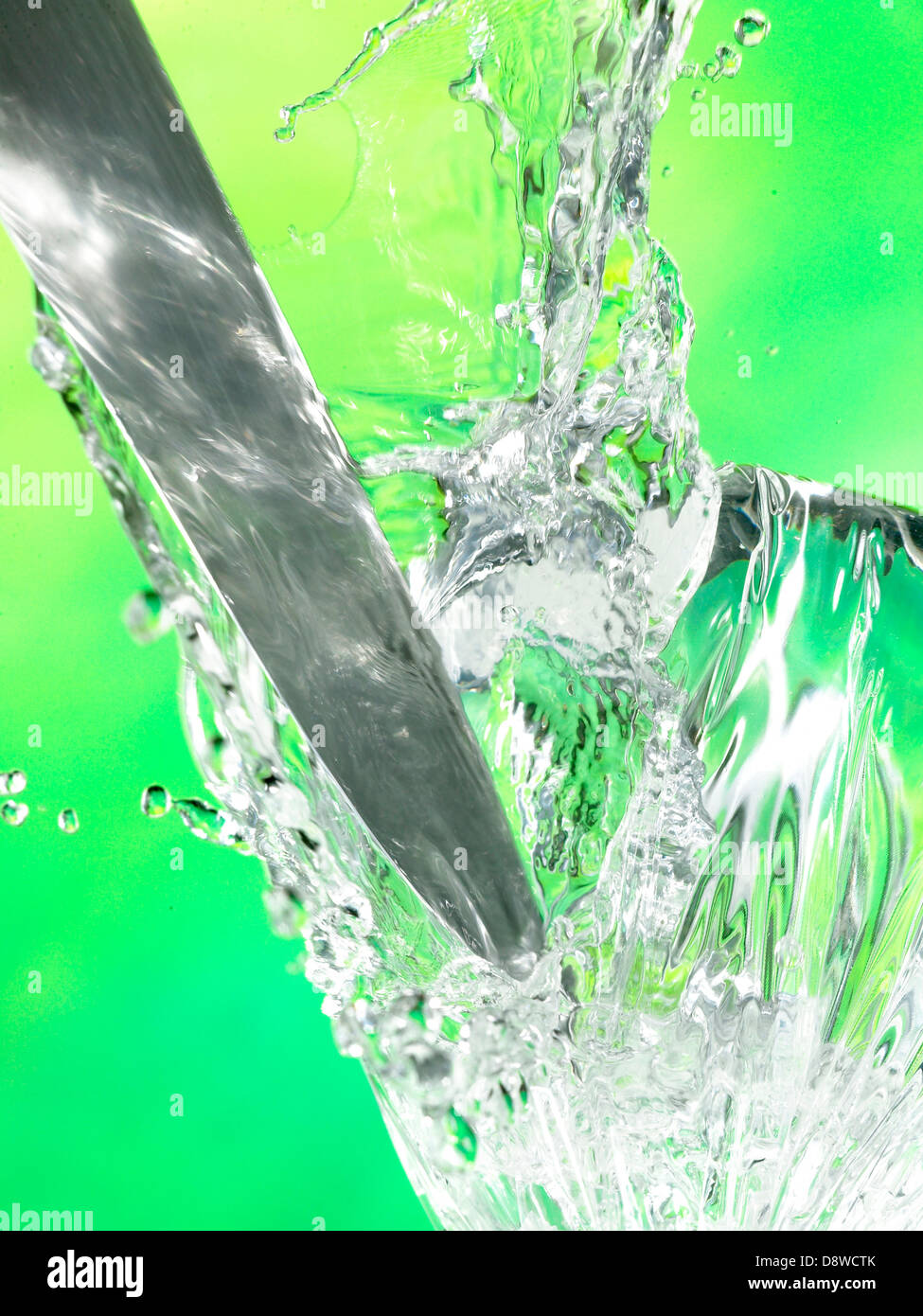 Knife in the water hi-res stock photography and images - Alamy