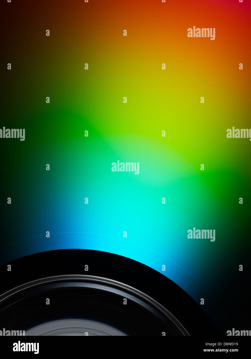 Detail of compact disc,studio shot Stock Photo - Alamy