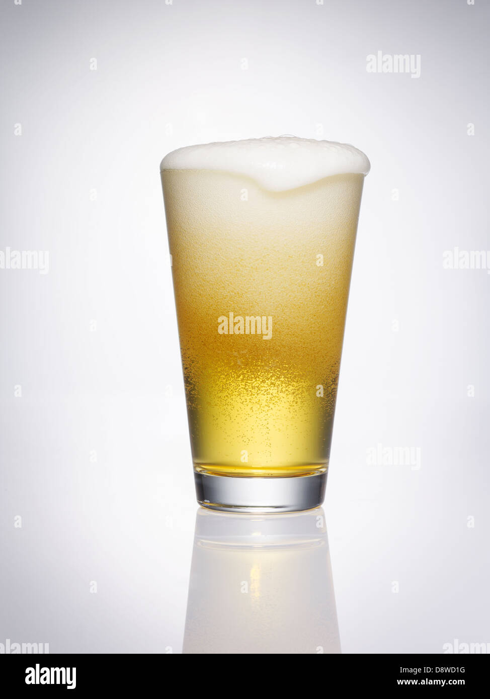 Glass of beer,studio shot Stock Photo - Alamy