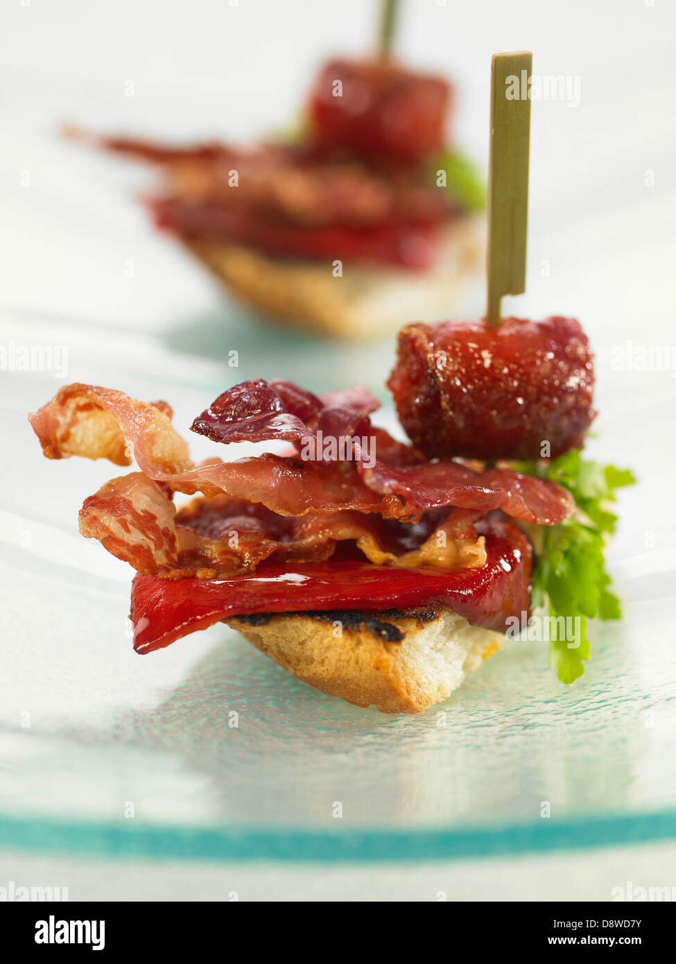 Red canape hi-res stock photography and images - Alamy