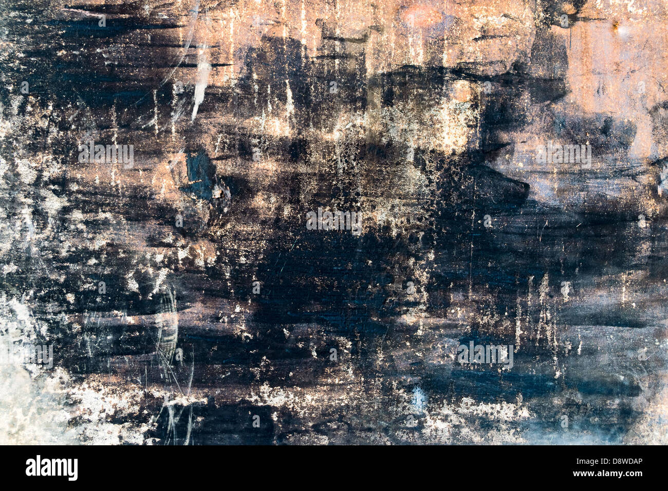 Stained grungy metal sheet Stock Photo - Alamy