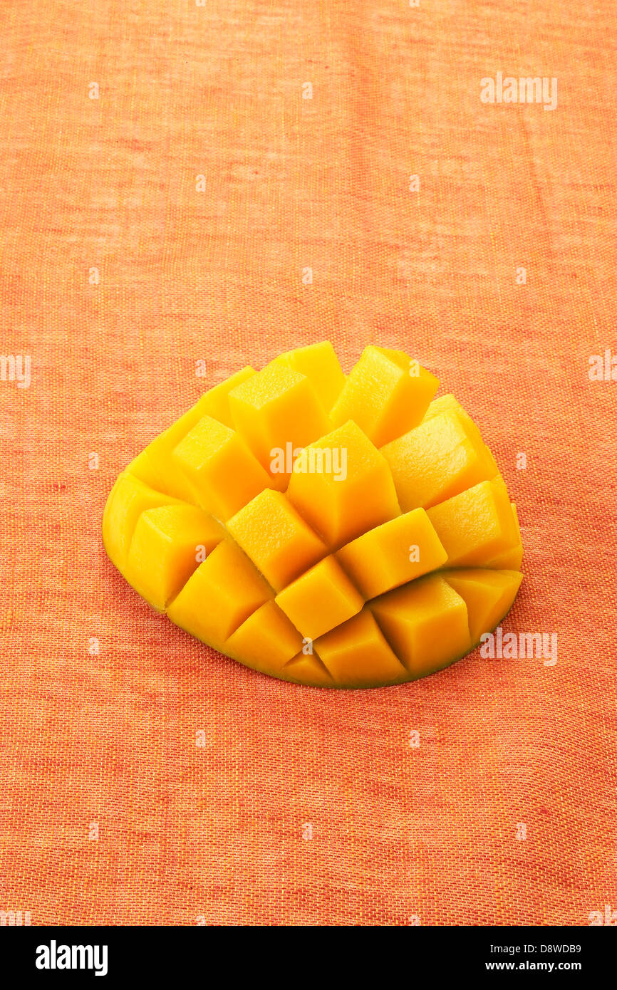 Chinese-style sliced mango Stock Photo - Alamy