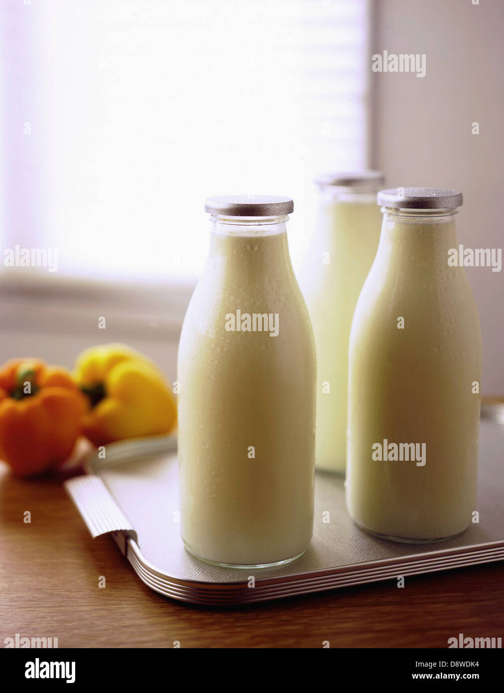 Bottle of milk Stock Photo - Alamy