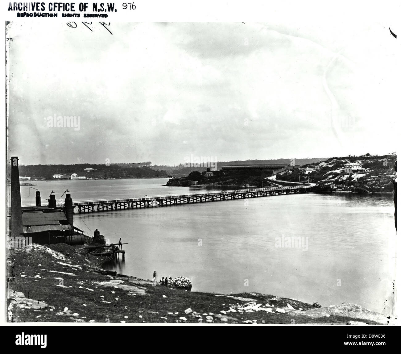 First Glebe Island Bridge, Glebe (NSW Stock Photo - Alamy