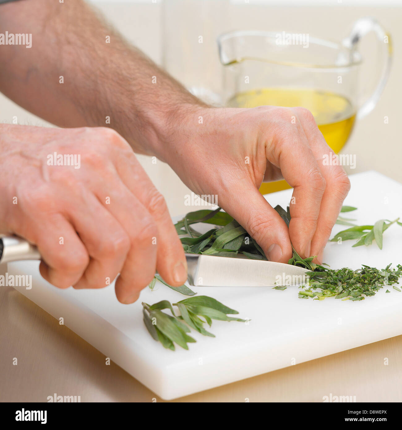 Hand chop gesture hi-res stock photography and images - Alamy