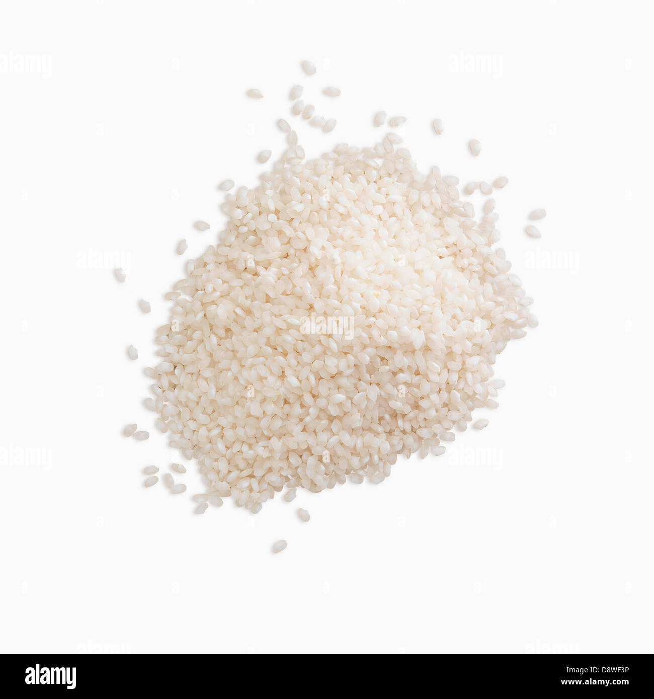 Small heap of Bomba rice Stock Photo - Alamy