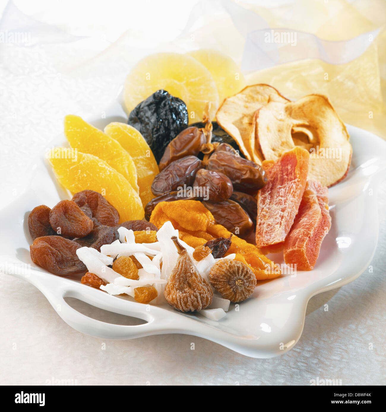 Dish of dried fruit Stock Photo - Alamy