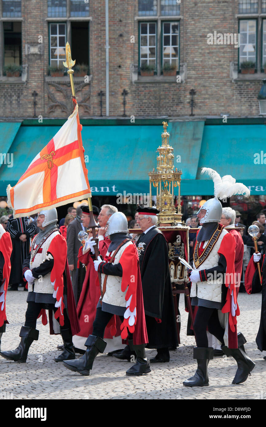 Belgium, Bruges, Procession of the Holy Blood, people Stock Photo - Alamy