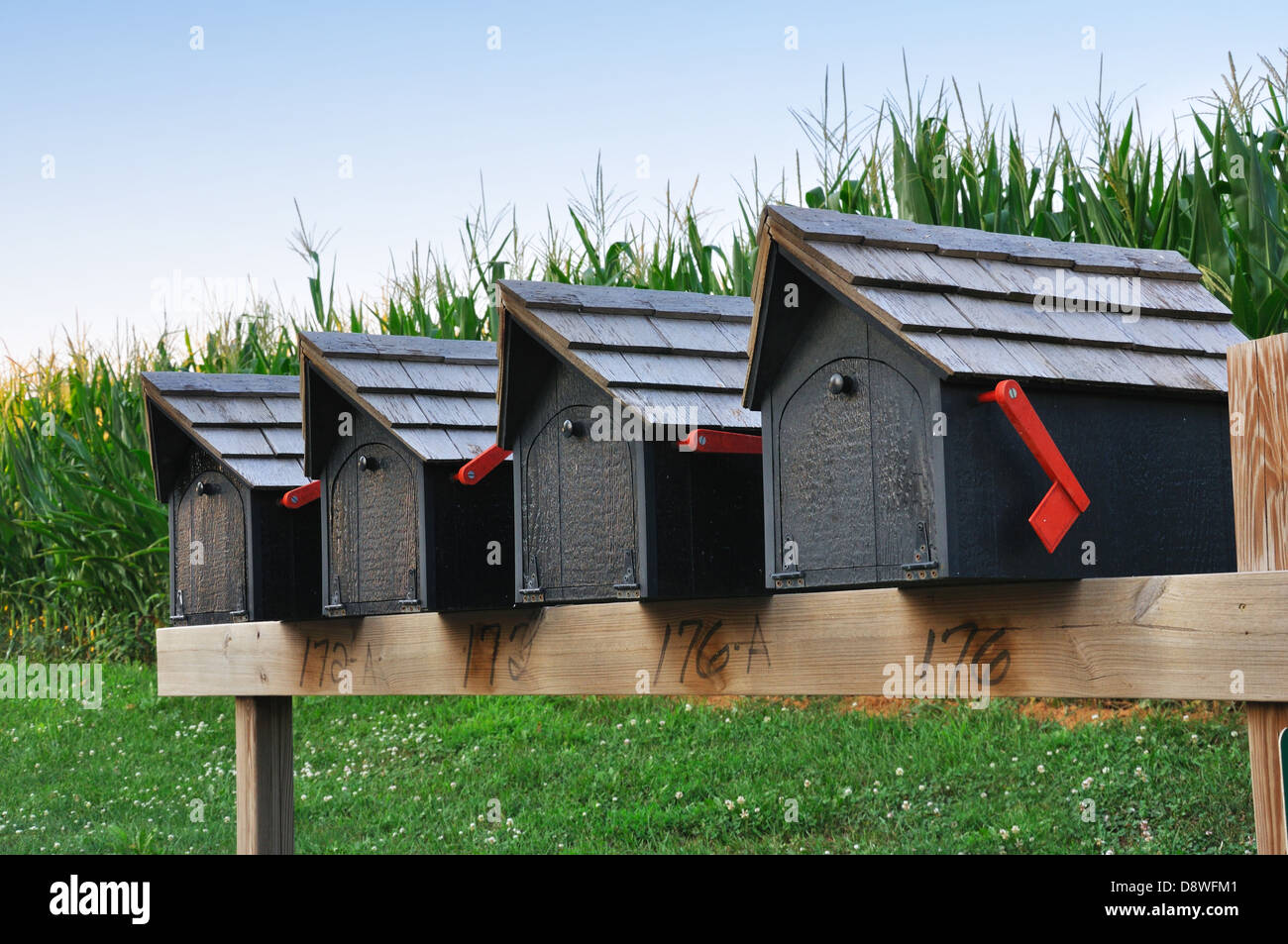 American letter boxes hi-res stock photography and images - Alamy