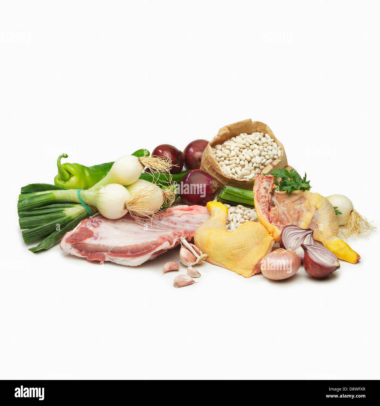 Meat and vegetable balance hi-res stock photography and images - Alamy