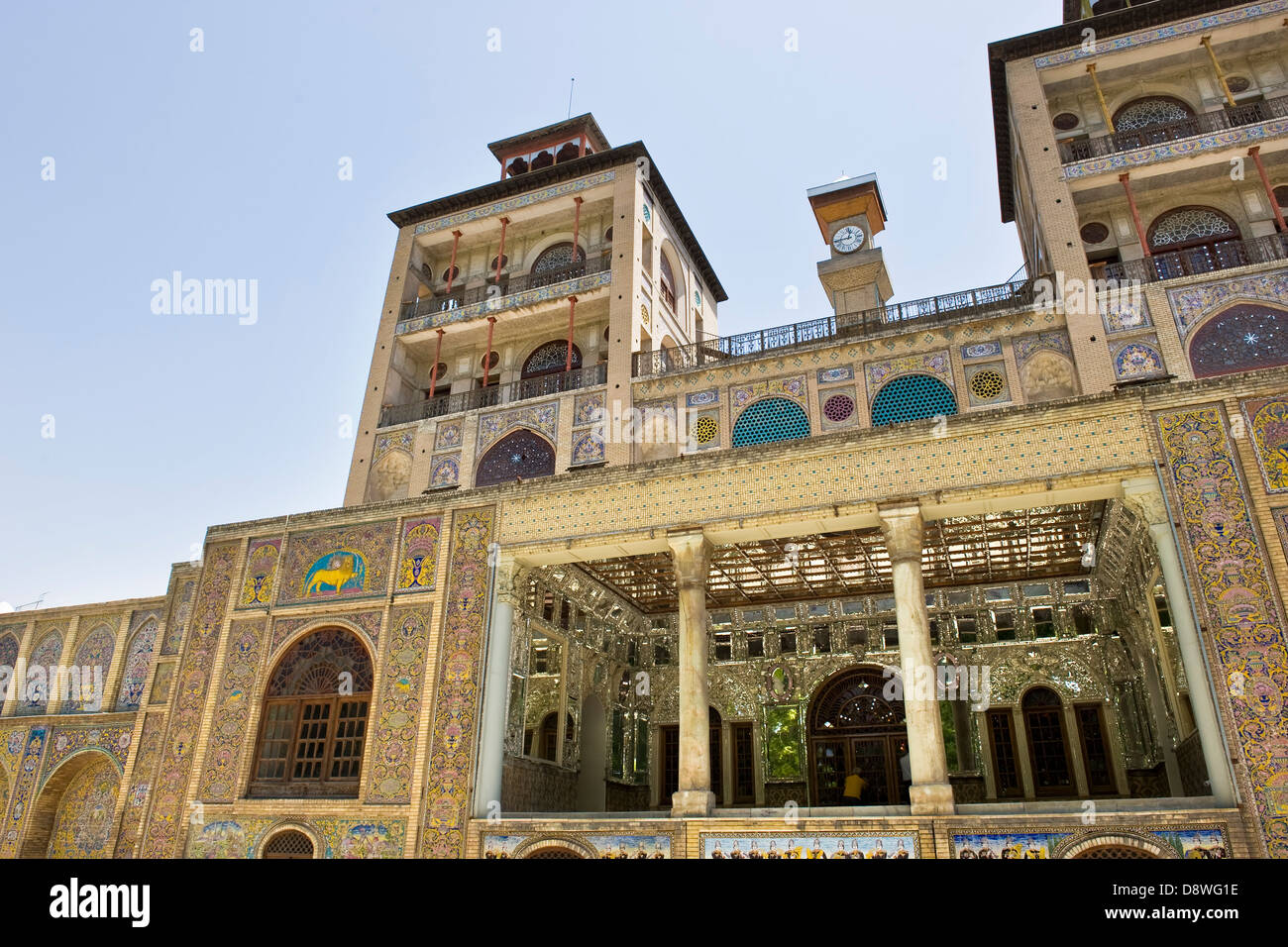 Iran, Tehran, Golestan palace Stock Photo - Alamy