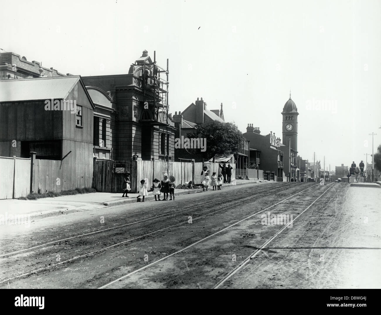 View of Redfern Street showing Court House and Post Office, Redfern ...