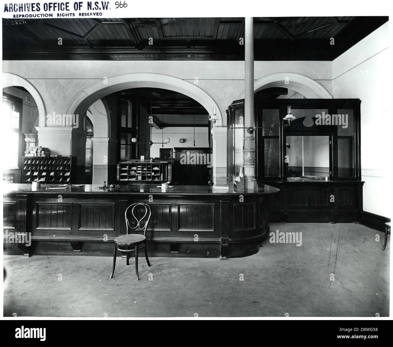 Vintage post office interior hi-res stock photography and images - Alamy