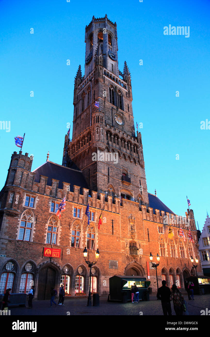 Belgium bruges belfort belfry hi-res stock photography and images - Alamy
