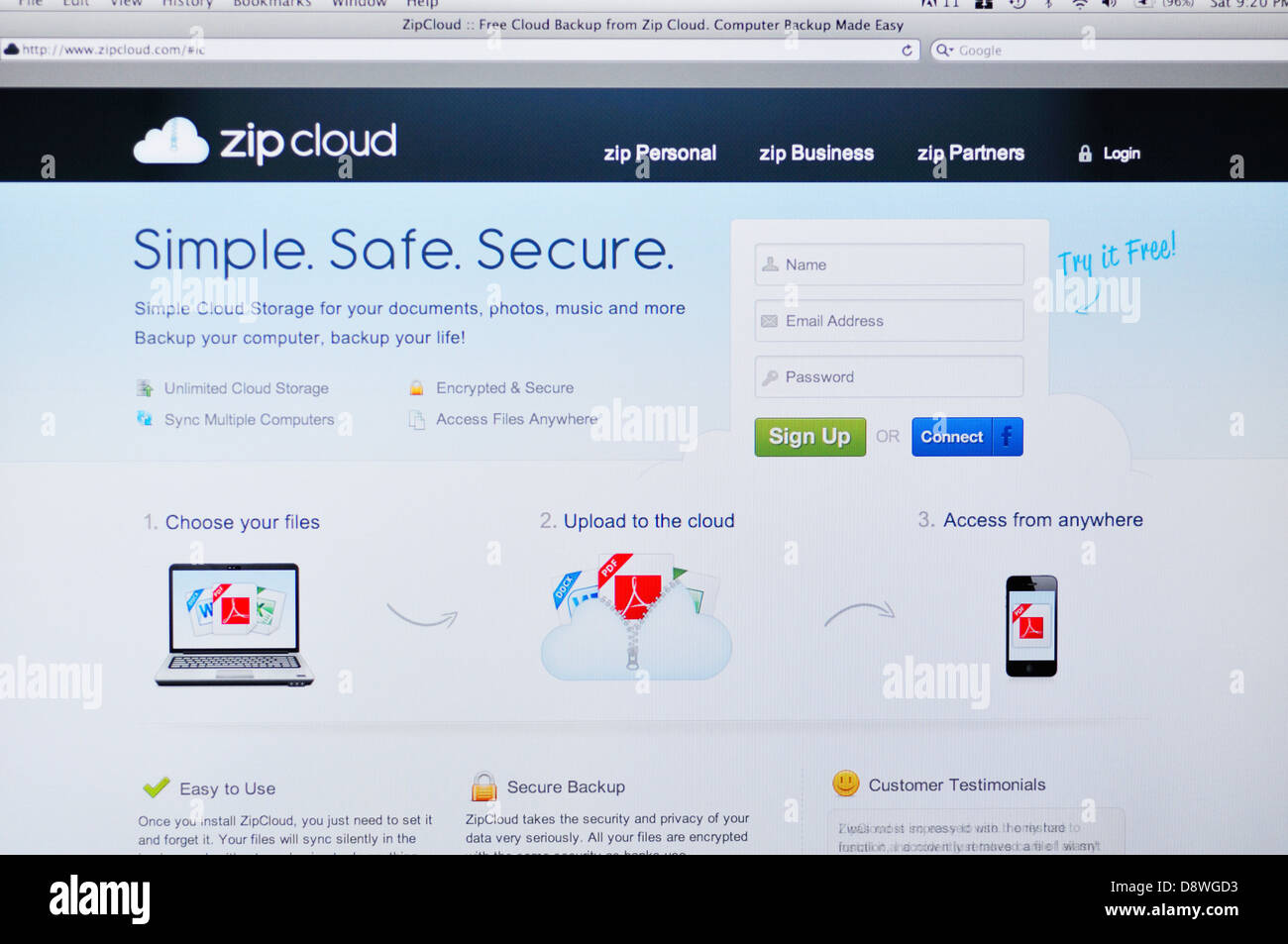 Zipcloud hi-res stock photography and images - Alamy
