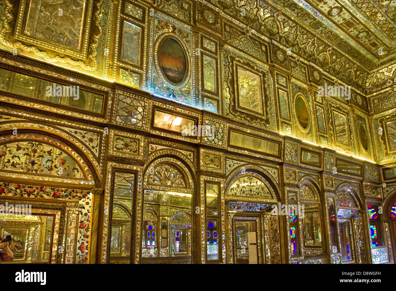 Iran, Tehran, Golestan palace Stock Photo - Alamy