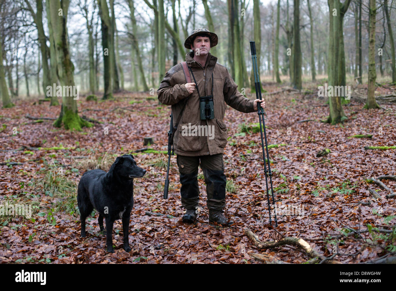 Chef and restauranteur Mike Robinson deer hunting near his pub and ...