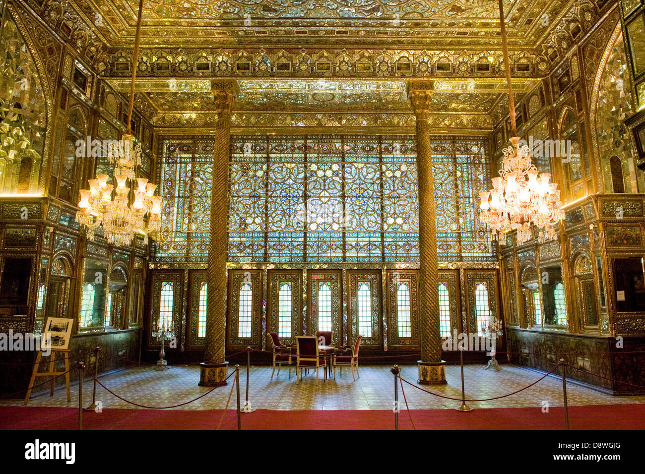 Iran, Tehran, Golestan palace Stock Photo - Alamy