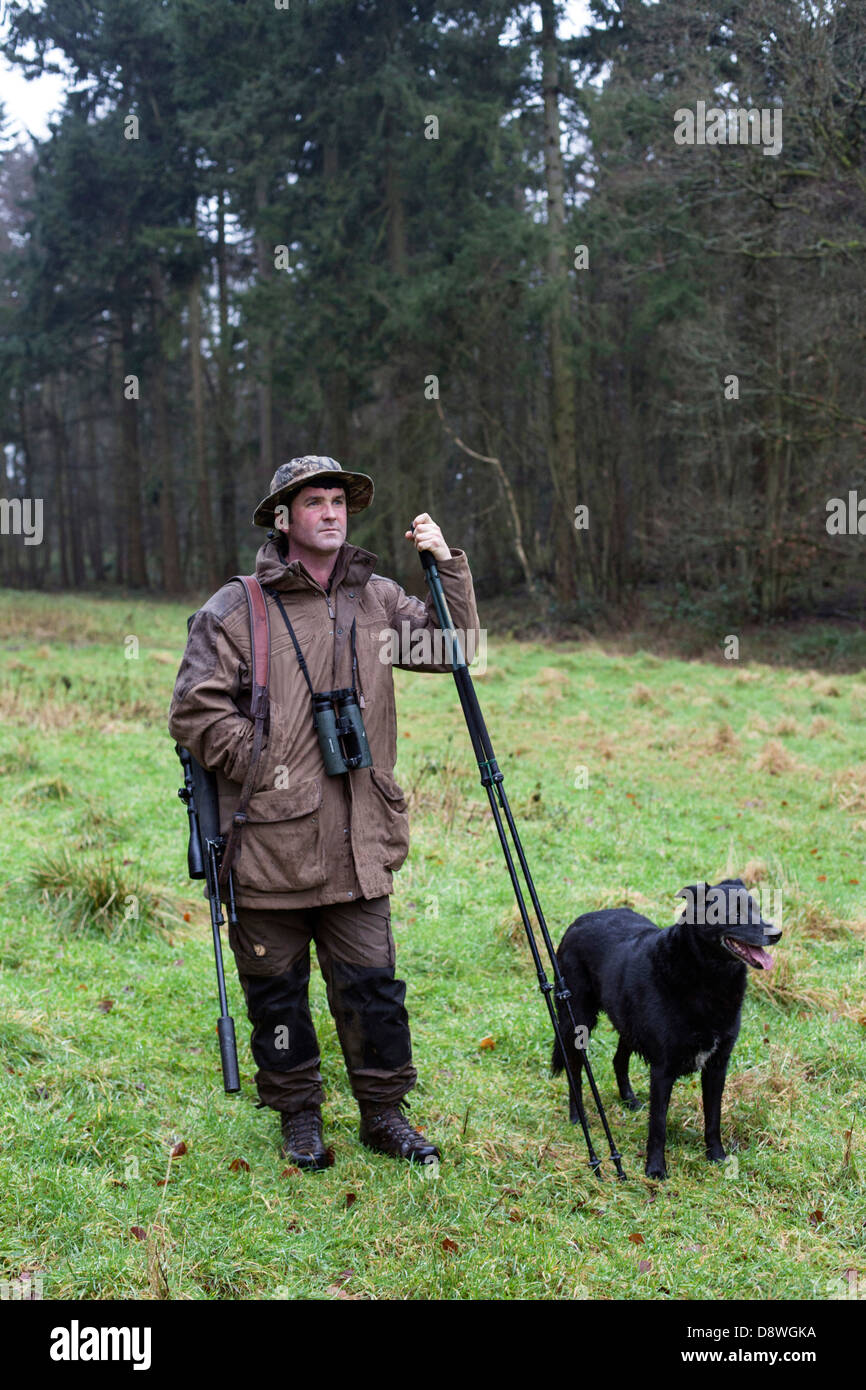 Chef and restauranteur Mike Robinson deer hunting near his pub and ...