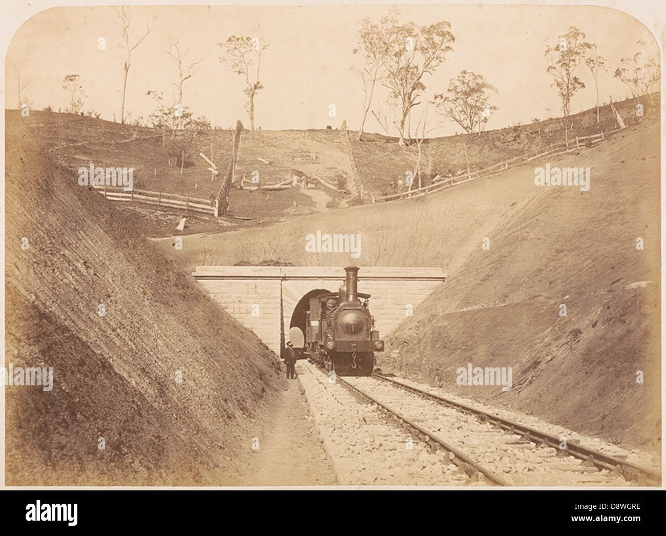 The Picton Tunnel, part of the Great Southern Railway, was constructed ...
